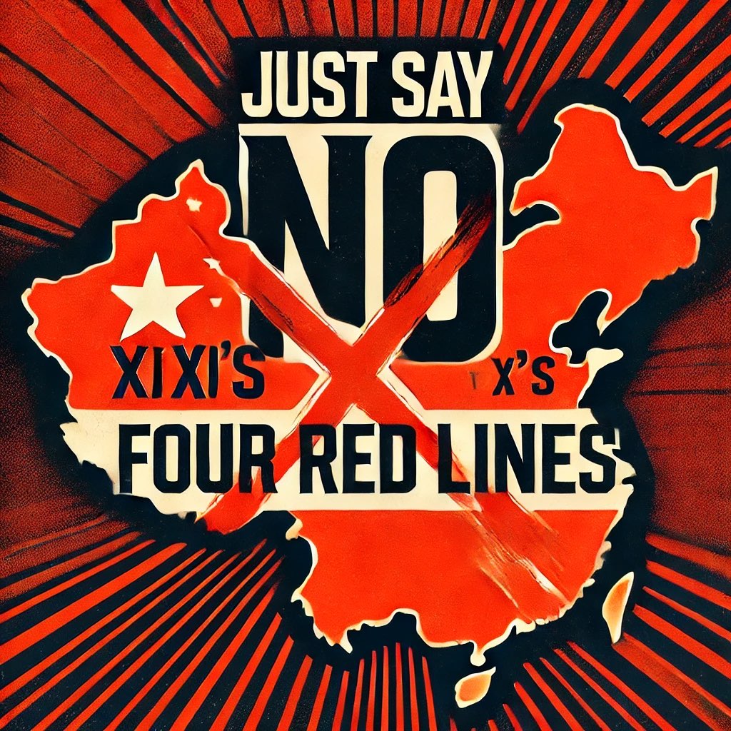 Just Say No to Xi’s "Four Red Lines" - Stephen K Bannon's War Room